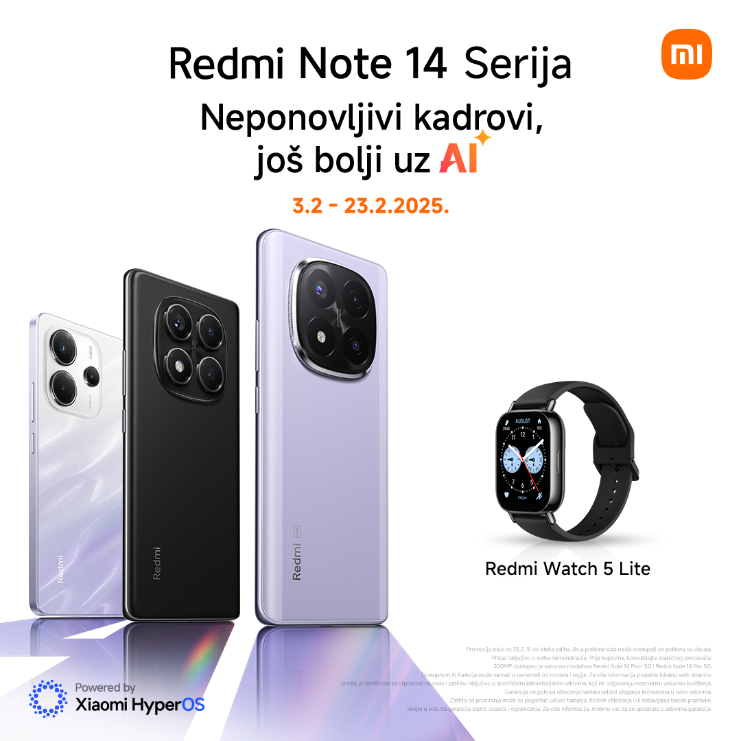 Redmi Note 14 • Xiaomi Srbija